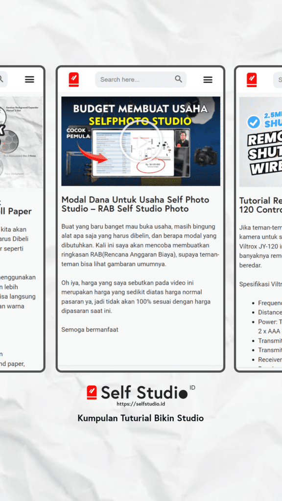 Mau Buka Usaha Self Photo Studio? Bingung Mulai Dari Mana? Ini ... Mau Buka Usaha Self Photo Studio? Bingung Mulai Dari Mana? Ini ...